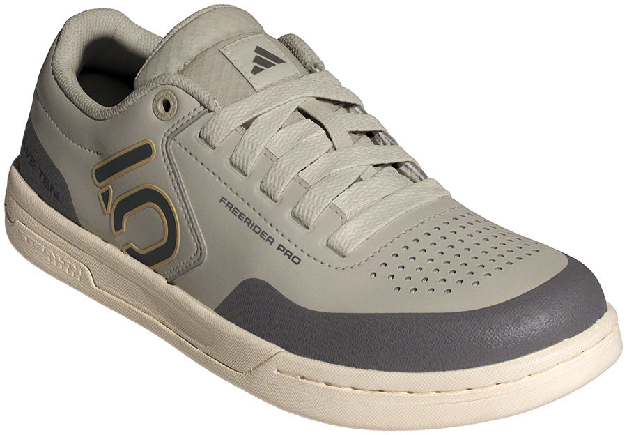 Five Ten Freerider Pro Flat Shoes Men s Putty Gray Carbon Charcoal Worldwide Cyclery